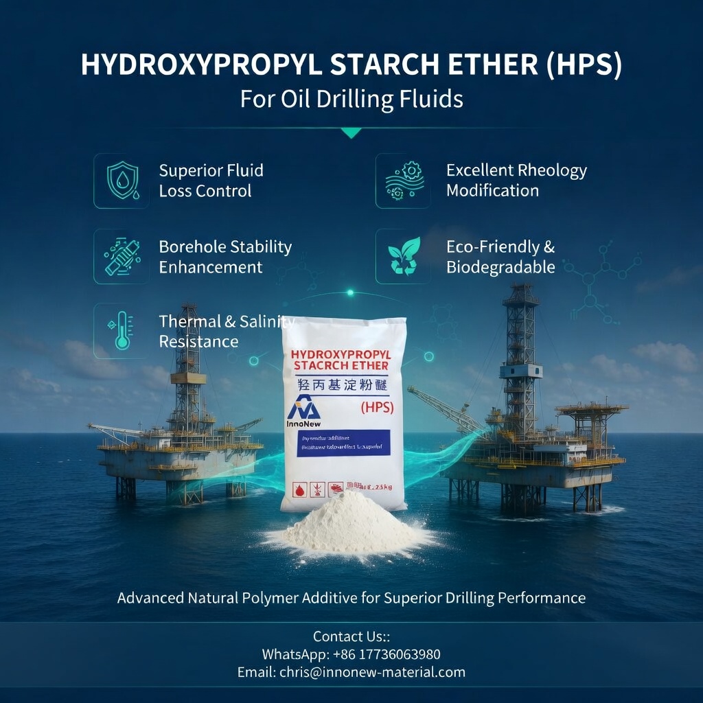 Hydroxypropyl Starch Ether (HPS) for Oil Drilling | Fluid Loss Control ...
